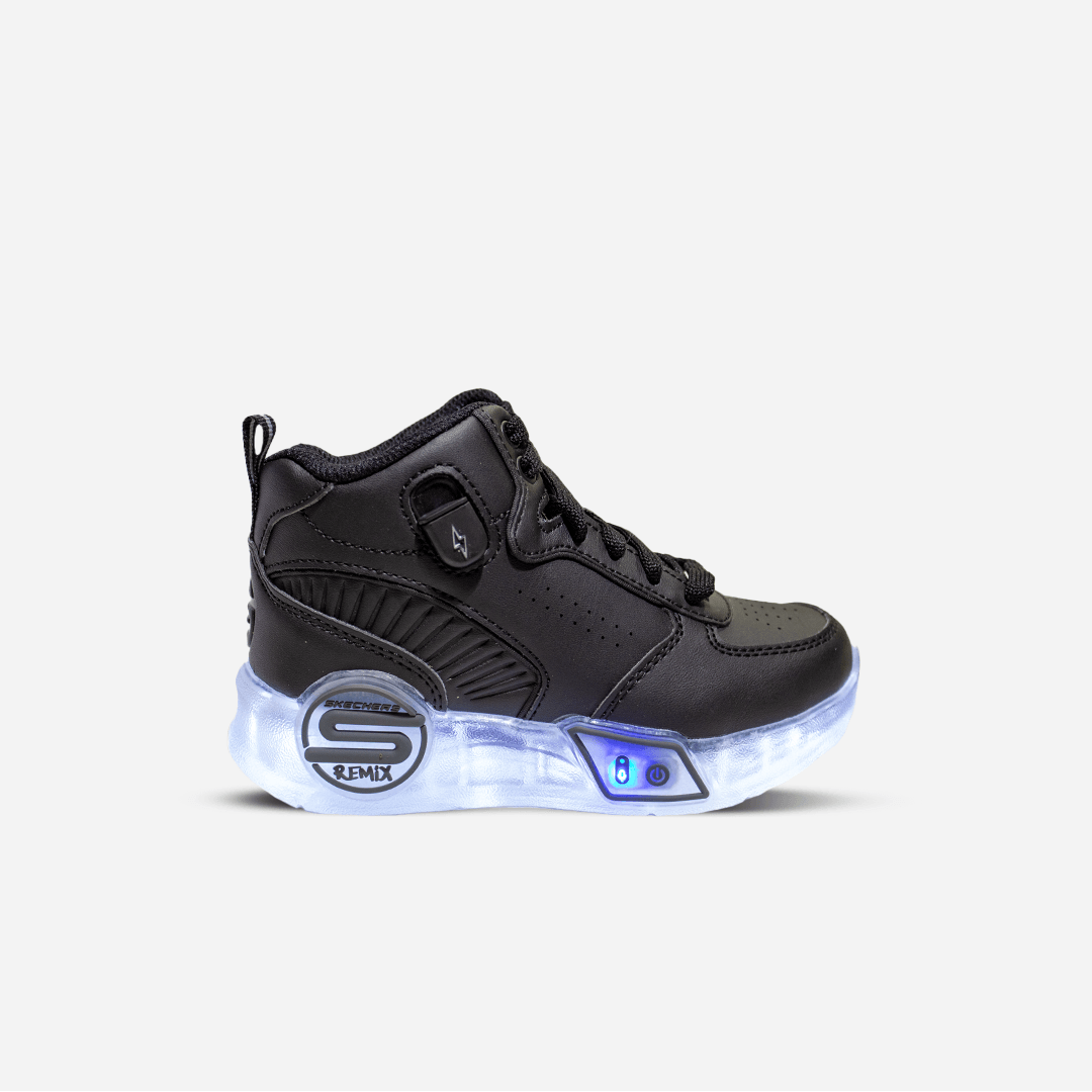 Compra SEMI BOTA SKECHERS 400620L BLK INFANTIL en Planeta Sport